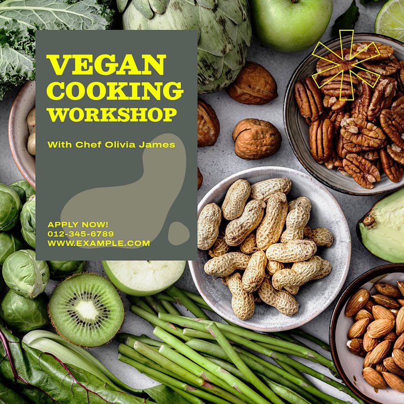 Healthy food poster template, editable | Premium Editable Template ...