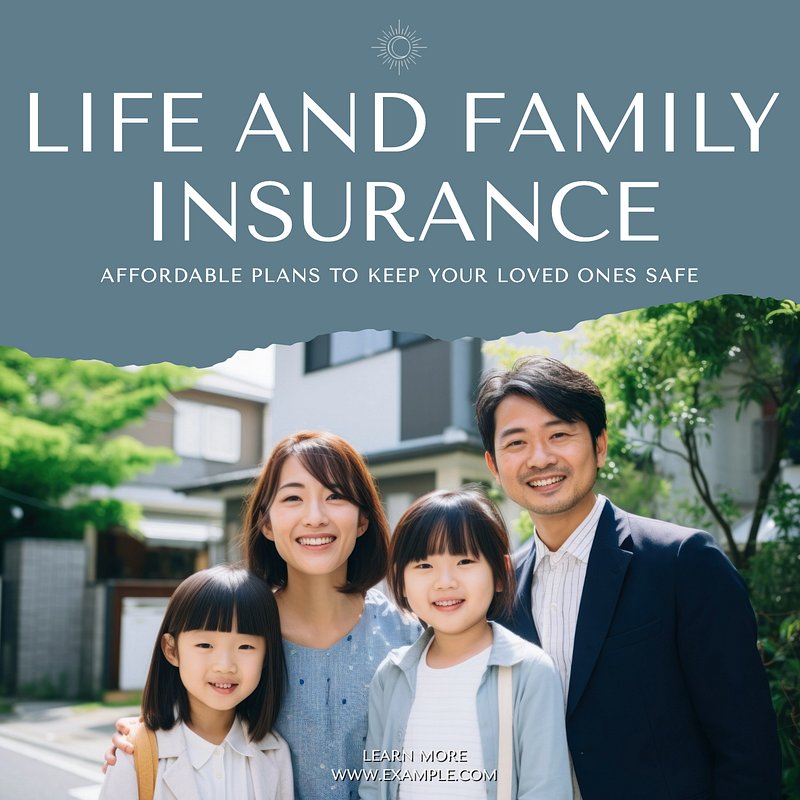 Illustration of family life insurance | Premium Photo - rawpixel
