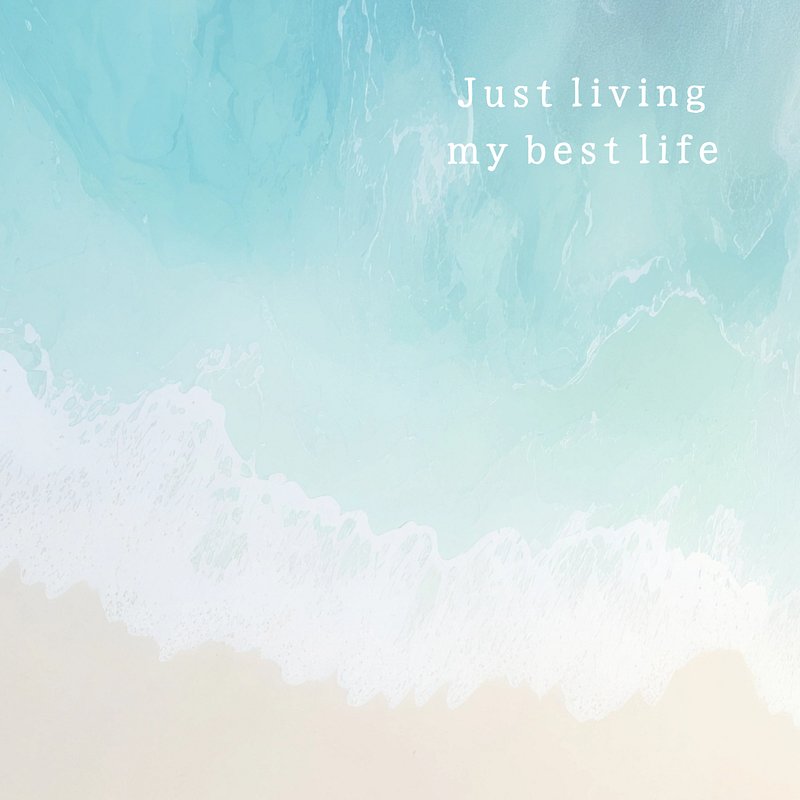 Beautiful life poster template, editable | Premium Editable Template ...