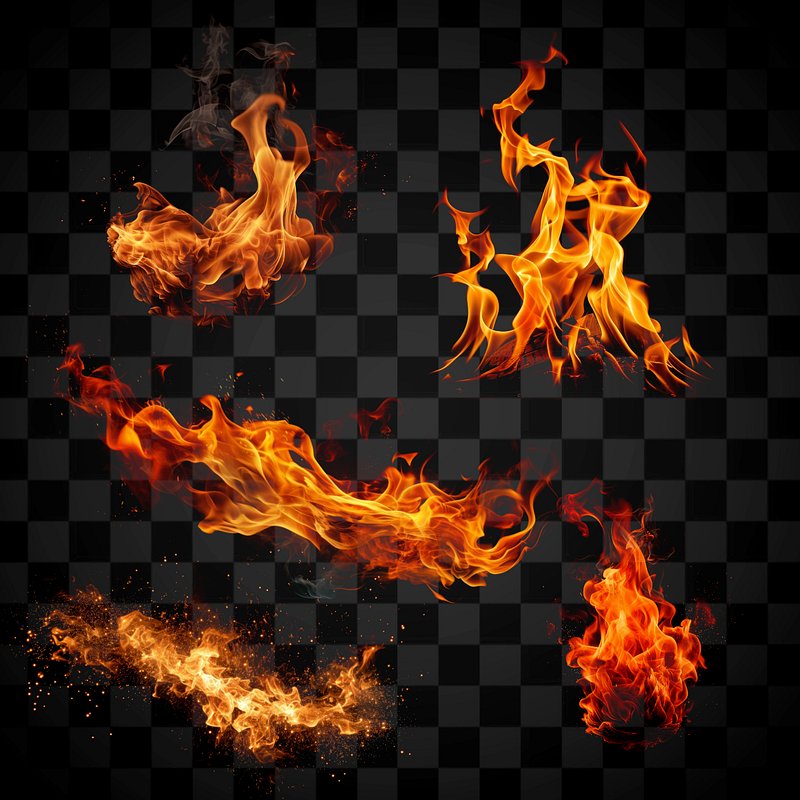 PNG Flame border overlay effect | Premium PNG - rawpixel