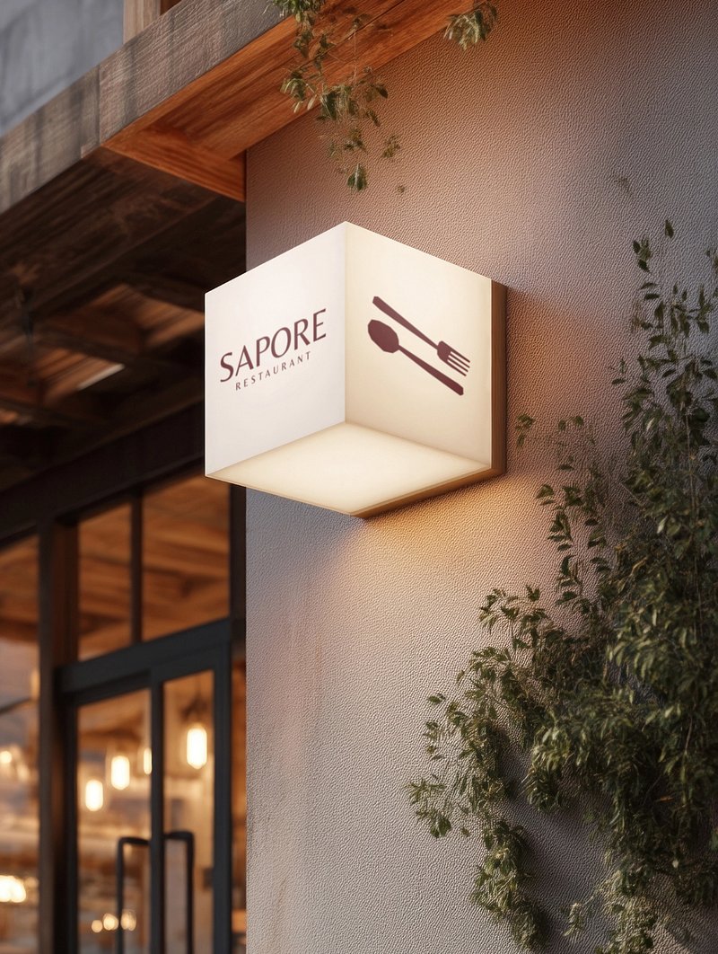 Restaurant Mockup Isolated Mockups | Download Free Editable Designs on ...