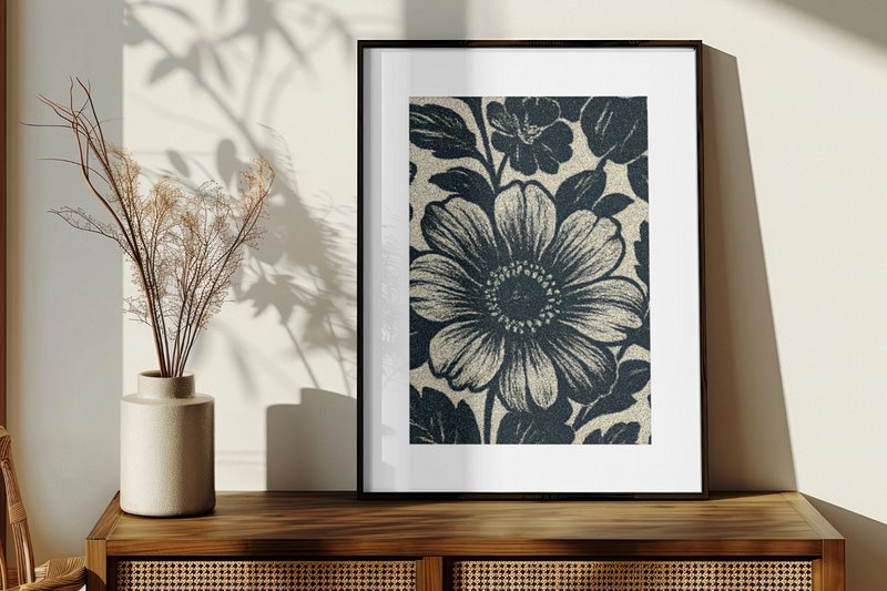 Interior Design Mockup Editable Customizable Picture Frame Mockups ...