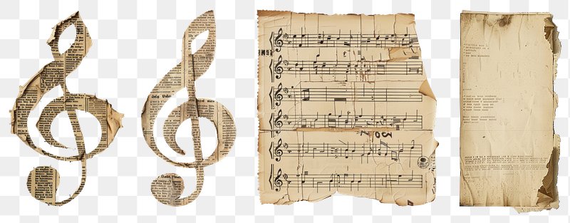 Music Sheet Torn Paper Images | Free Photos, PNG Stickers, Wallpapers ...