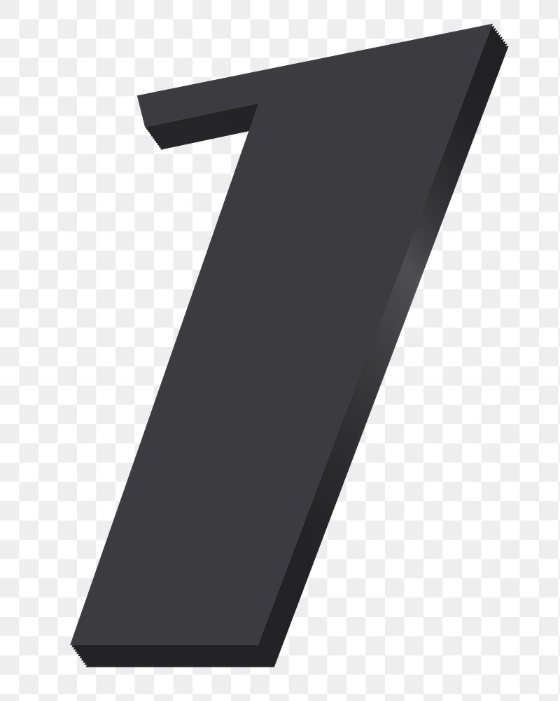 Number 1 Transparent Images | Free Photos, PNG Stickers, Wallpapers ...