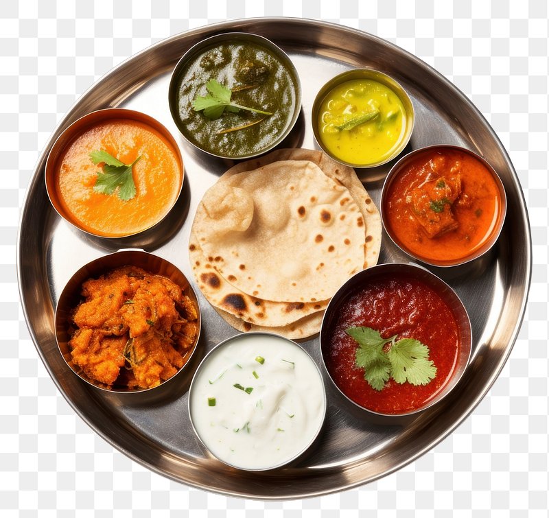 Indian Thali PNG Images | Free Photos, PNG Stickers, Wallpapers ...
