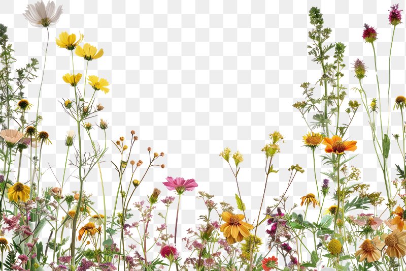 Spring flower png border, transparent | Premium PNG - rawpixel