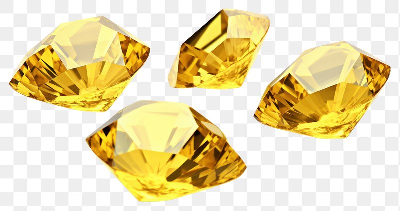 Yellow Crystal PNG Images | Free Photos, PNG Stickers, Wallpapers ...