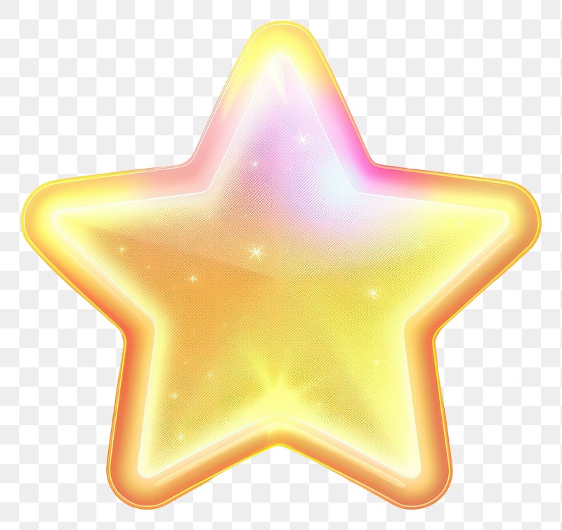 PNG Radiant glowing star illustration | Free PNG - rawpixel