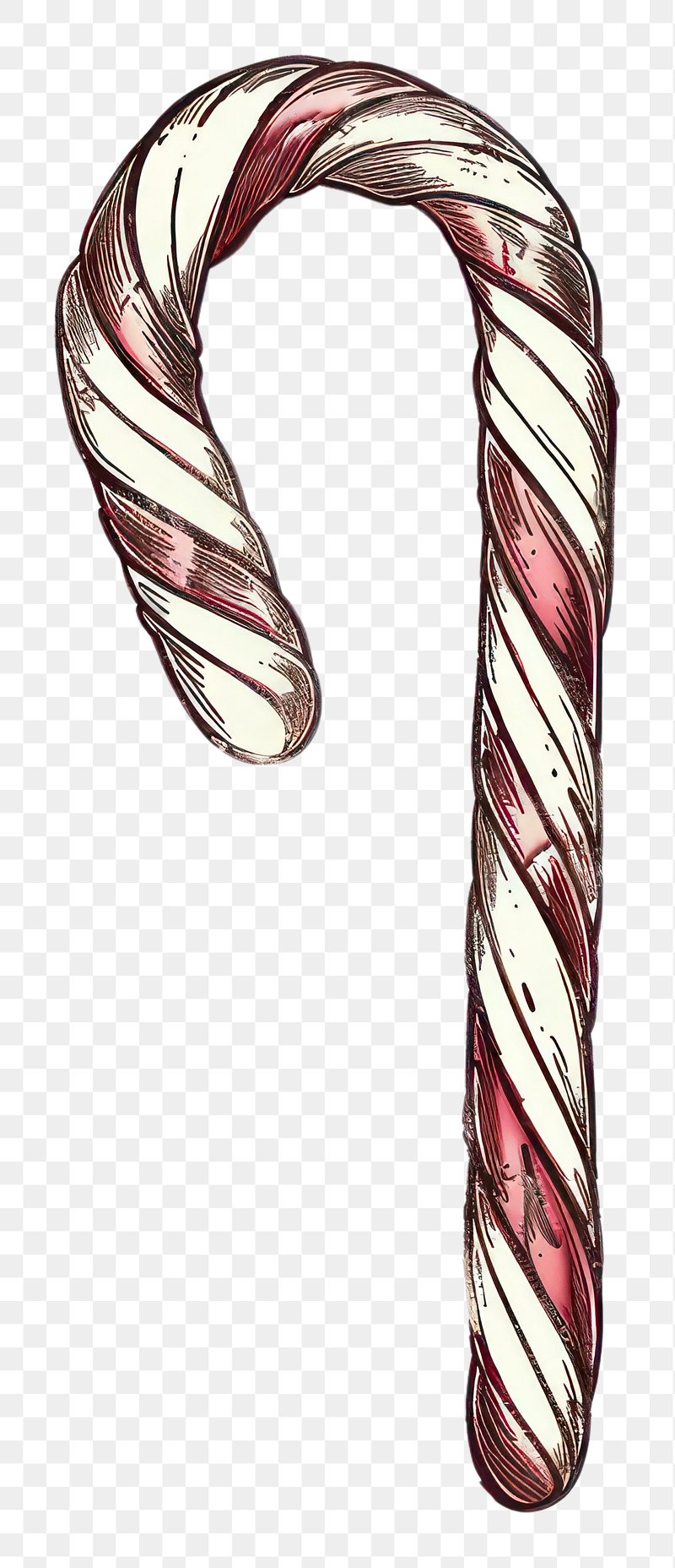 Vintage Candy Canes Drawing Images | Free Photos, PNG Stickers ...