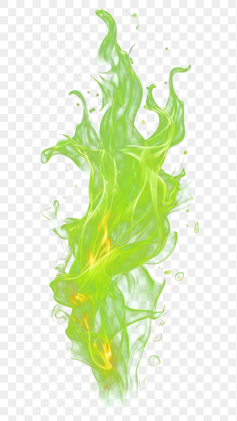 Green Fire PNG Images | Free Photos, PNG Stickers, Wallpapers ...