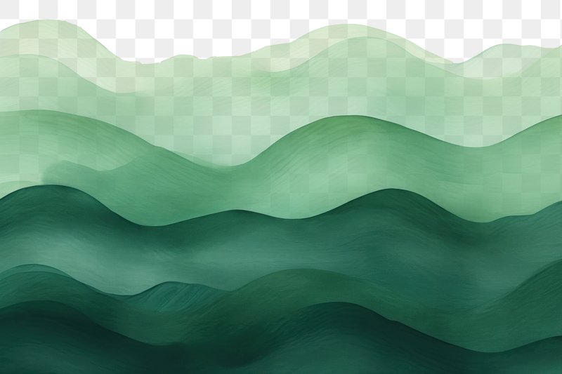Green Waves PNG Images | Free Photos, PNG Stickers, Wallpapers ...