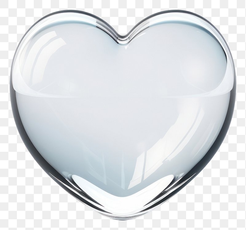 Heart Transparent Glass PNG Images | Free Photos, PNG Stickers ...