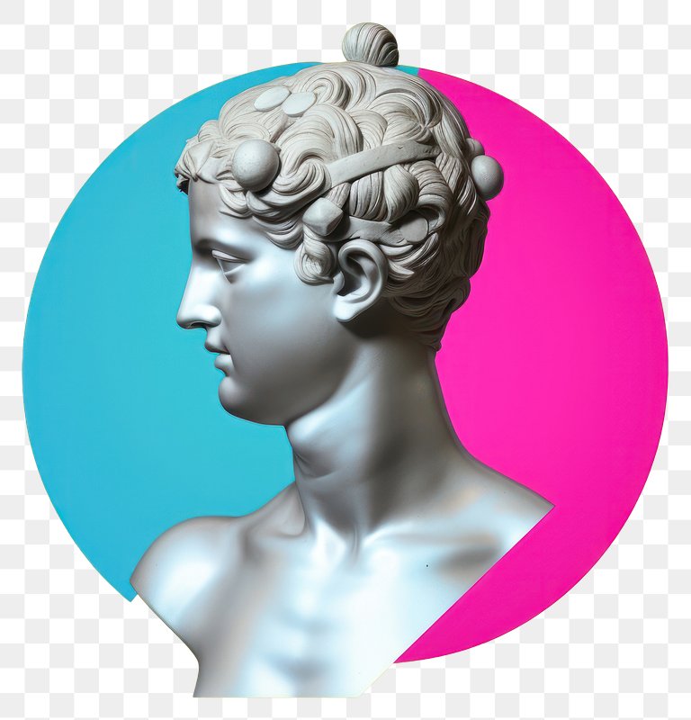 PNG Collage art greek statue | Free PNG - rawpixel