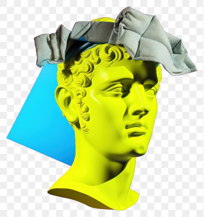 PNG Collage art greek statue | Free PNG - rawpixel