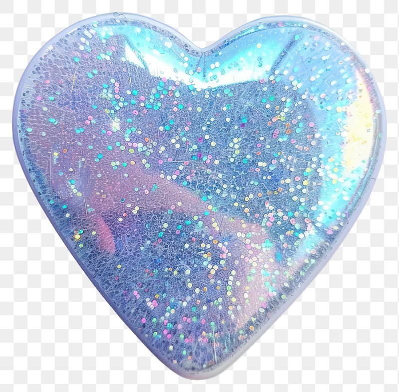 Glitter Heart Stickers PNG Images | Free Photos, PNG Stickers ...