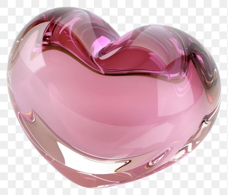 Heart Transparent Glass PNG Images | Free Photos, PNG Stickers ...
