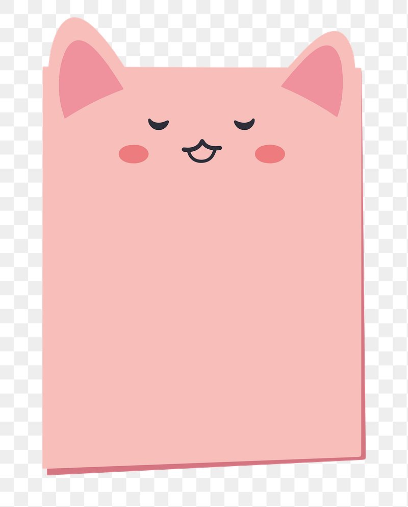 Pink Note PNG Images | Free Photos, PNG Stickers, Wallpapers ...