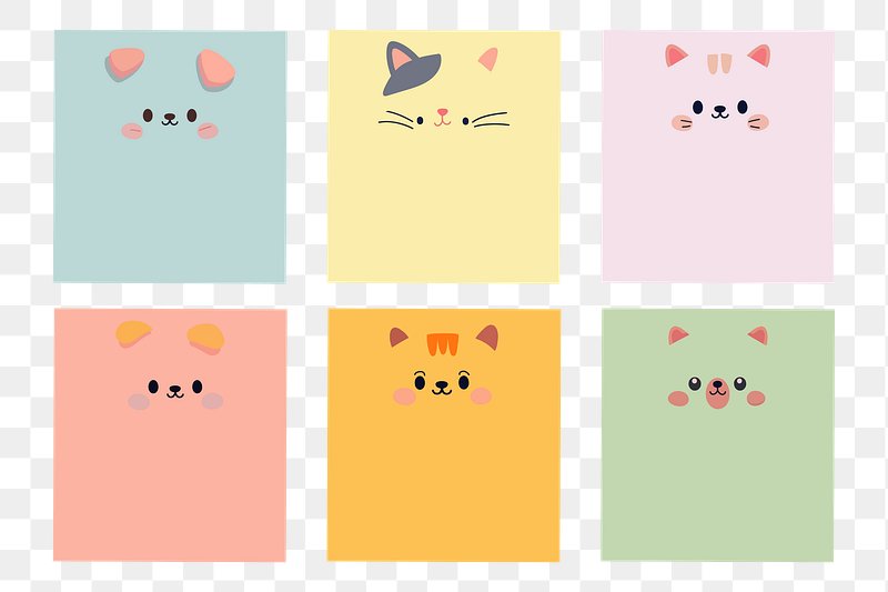 Cute Note PNG Images | Free Photos, PNG Stickers, Wallpapers ...