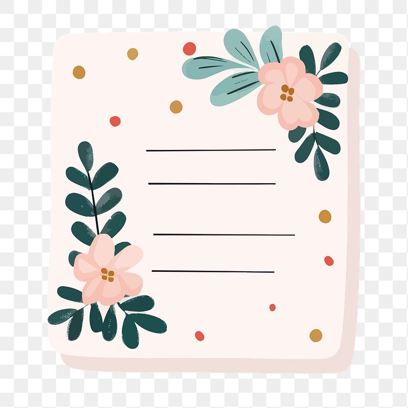 Flowers Note Images | Free Photos, PNG Stickers, Wallpapers ...