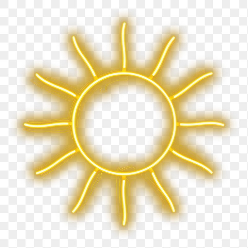 Neon Sun PNG Images | Free Photos, PNG Stickers, Wallpapers ...