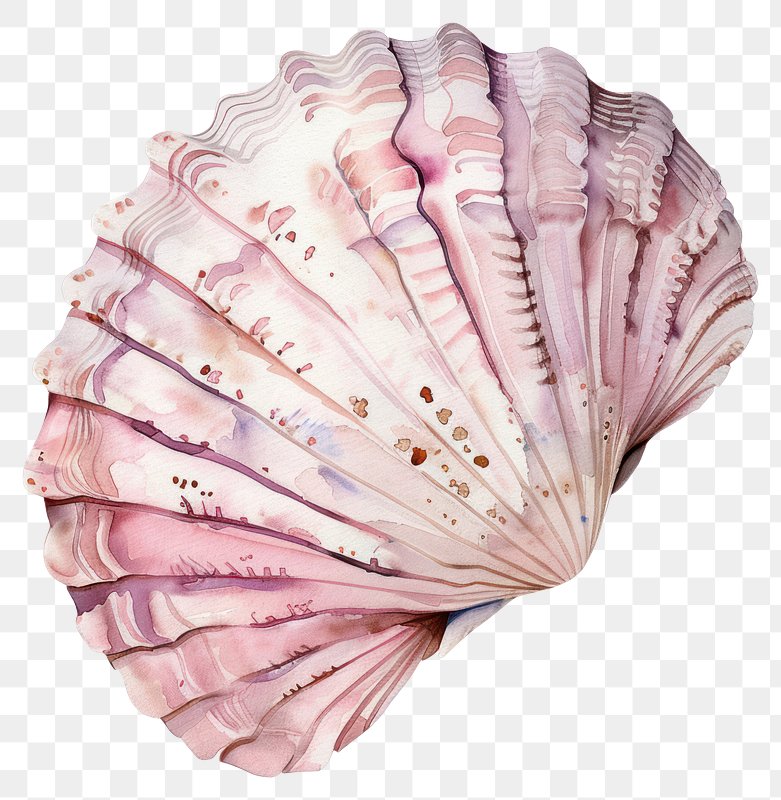 Pink Seashell PNG Images | Free Photos, PNG Stickers, Wallpapers ...