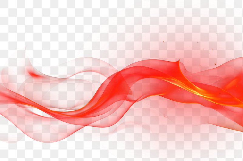 Vibrant red abstract waves png | Free PNG - rawpixel