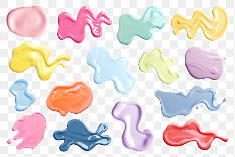 PNG colorful paint splatter element | Free PNG - rawpixel