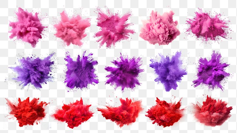 PNG vibrant color explosion element | Free PNG - rawpixel