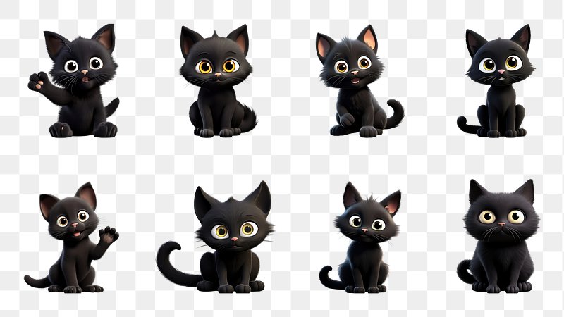 Transparent Cat Animated Images | Free Photos, PNG Stickers, Wallpapers ...