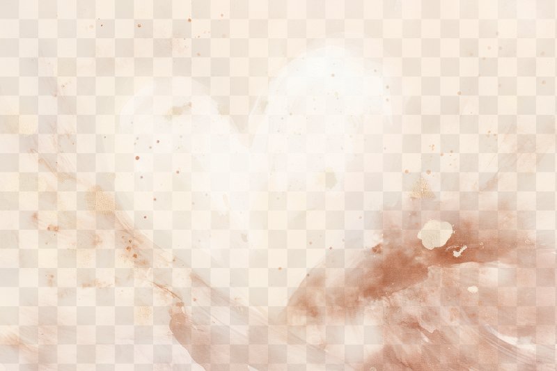 Abstract heart watercolor png paint | Free PNG - rawpixel