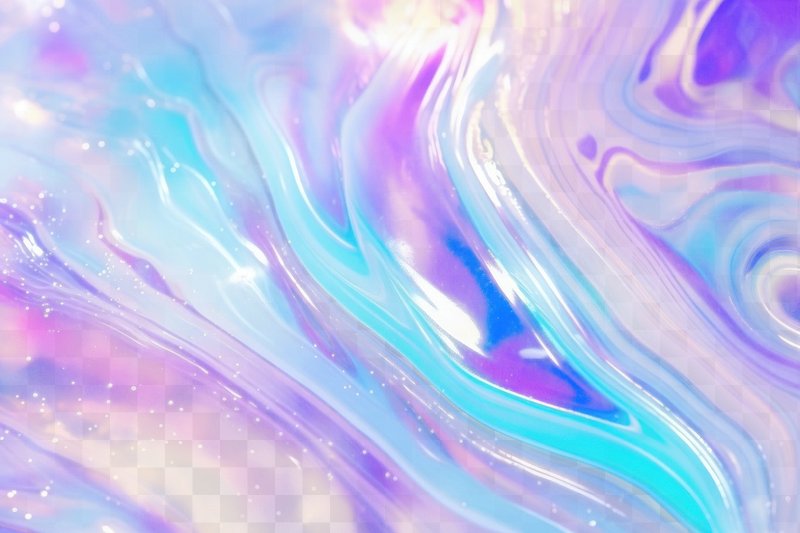 Vibrant abstract fluid png overlay | Free PNG - rawpixel