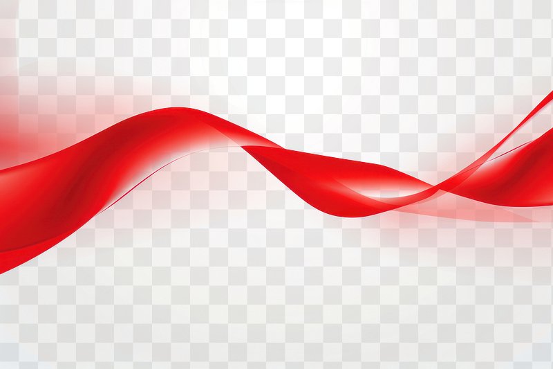 Vibrant red ribbon png overlay | Free PNG - rawpixel