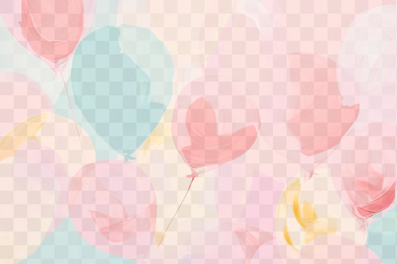 Colorful abstract balloon png paint | Free PNG - rawpixel