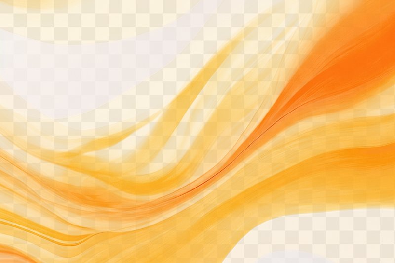 Vibrant abstract orange waves png | Free PNG - rawpixel