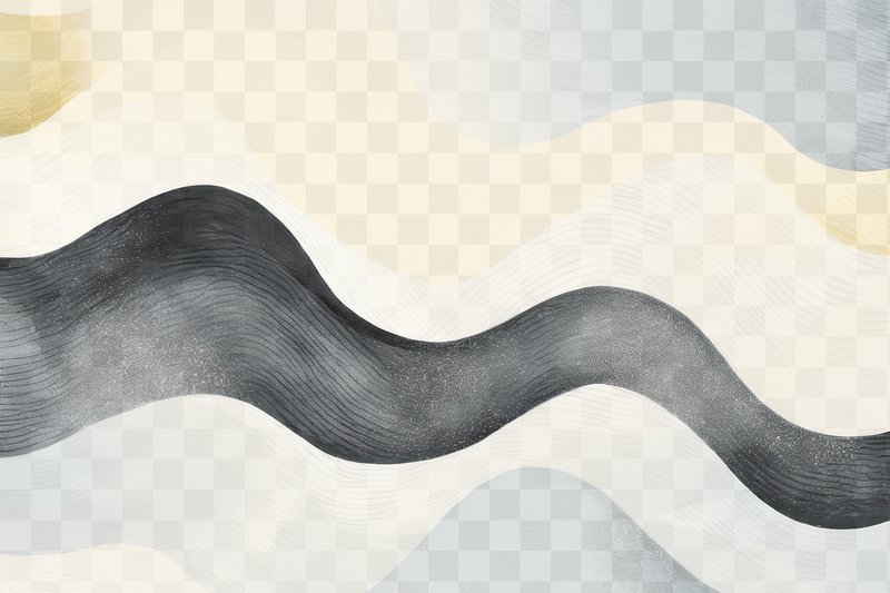 Abstract wavy effect png paint | Free PNG - rawpixel