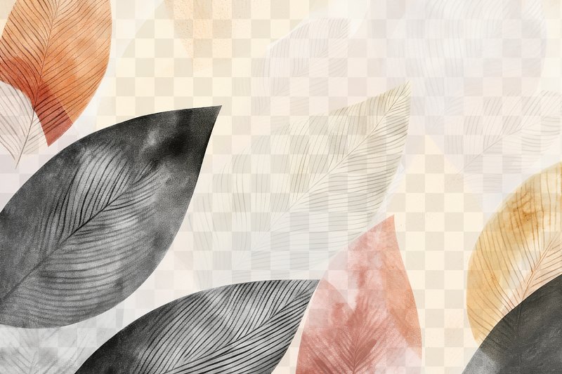 Leaf Pattern Background Design Resource PNG Images | Free Photos, PNG ...