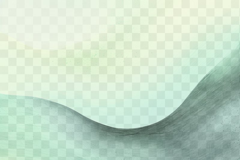 Abstract green gradient waves png | Free PNG - rawpixel