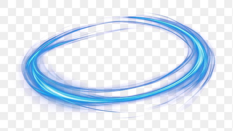 Blue Neon Swirls PNG Images | Free Photos, PNG Stickers, Wallpapers ...