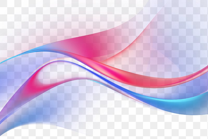 Colorful abstract wave png overlay | Free PNG - rawpixel