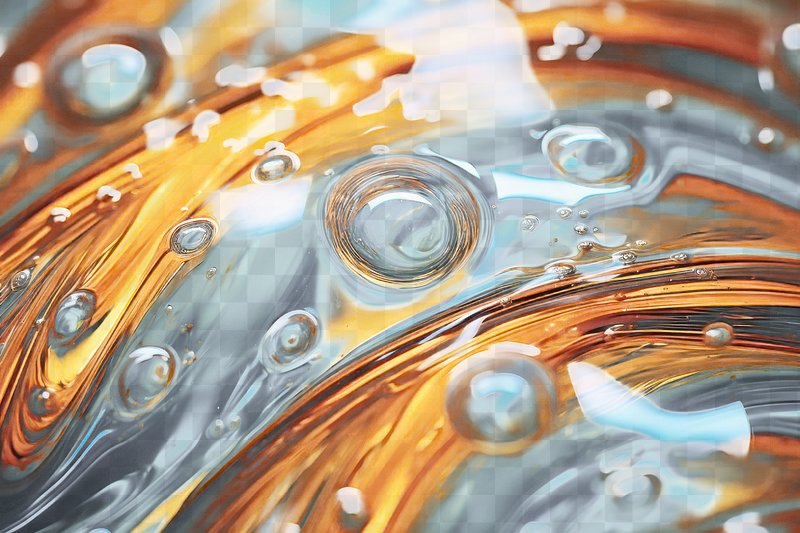 Vibrant abstract liquid png water | Free PNG - rawpixel