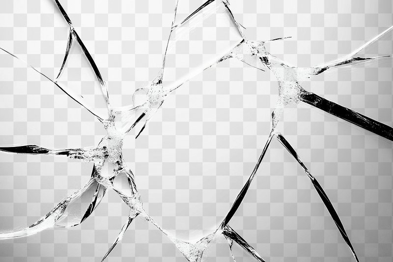Shattered Glass Transparent Png