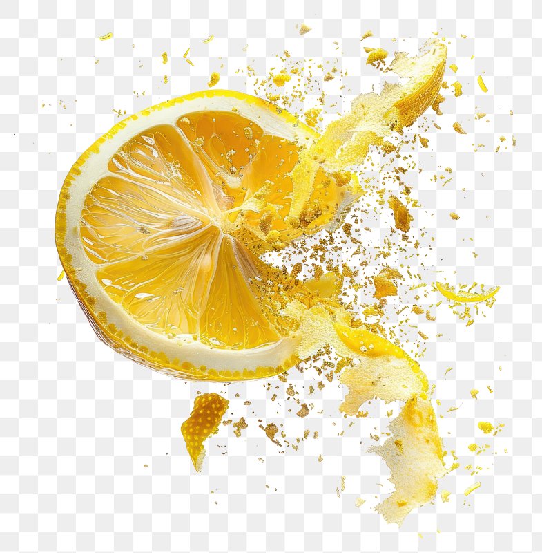 PNG Dried lemon explosion food | Free PNG - rawpixel