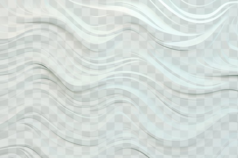 Abstract wavy 3D png overlay | Free PNG - rawpixel