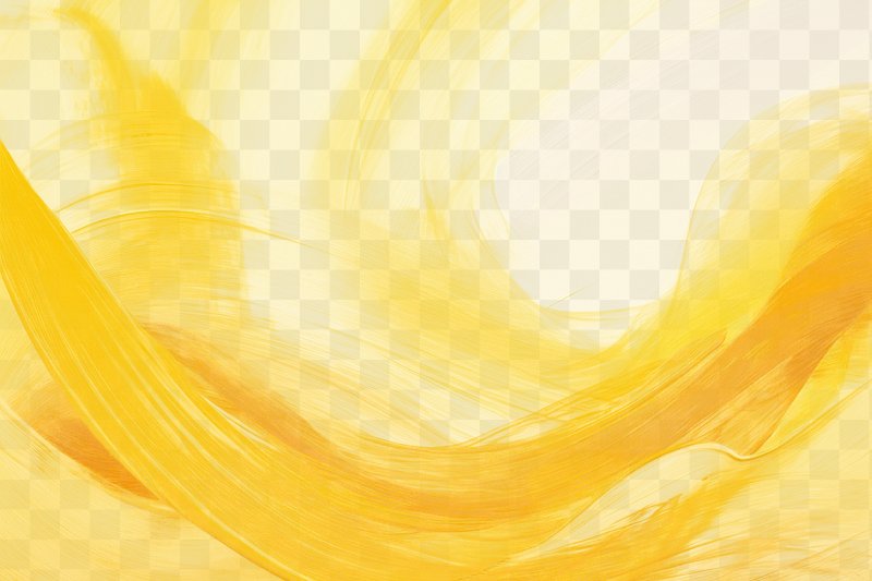 Vibrant yellow abstract png paint | Free PNG - rawpixel