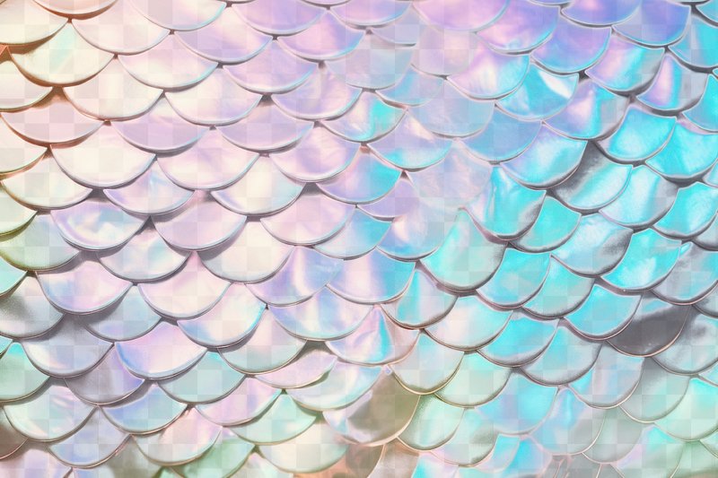 Vibrant iridescent mermaid scale png | Free PNG - rawpixel
