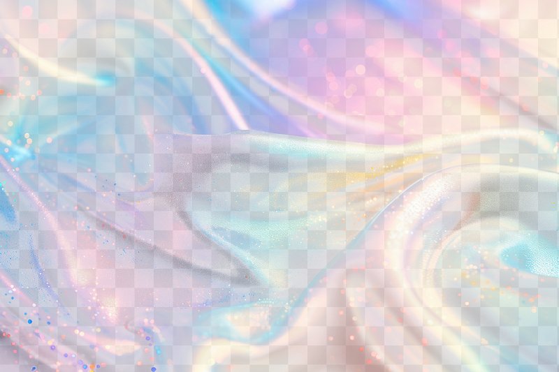 Shimmering iridescent silk fabric png | Free PNG - rawpixel