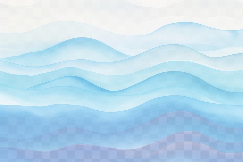 Abstract blue wave png overlay | Free PNG - rawpixel