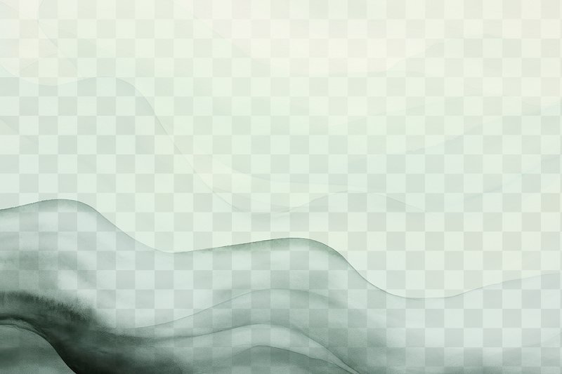 Abstract green wave gradient png | Free PNG - rawpixel
