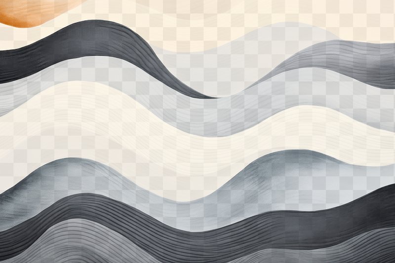Abstract wavy lines pattern png | Free PNG - rawpixel
