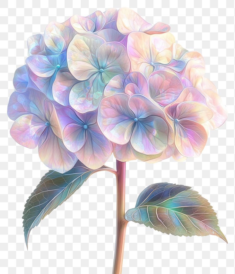 Hydrangea abstract flower petal | Premium Photo Illustration - rawpixel